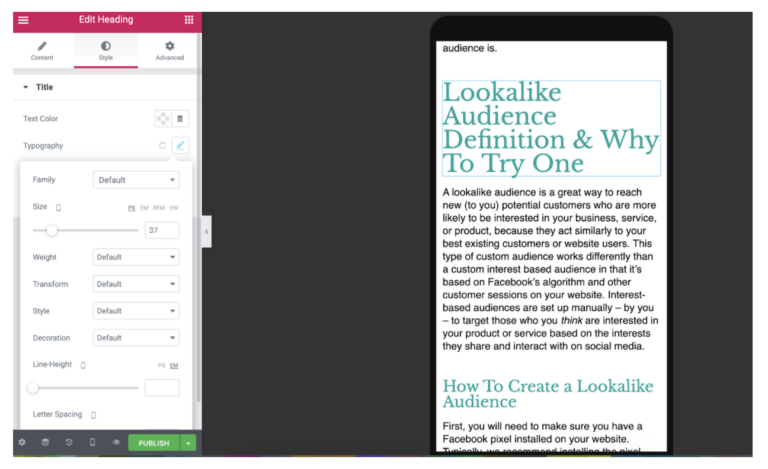 Mobile Website Design | Elementor Page Builder | Mobile Editing